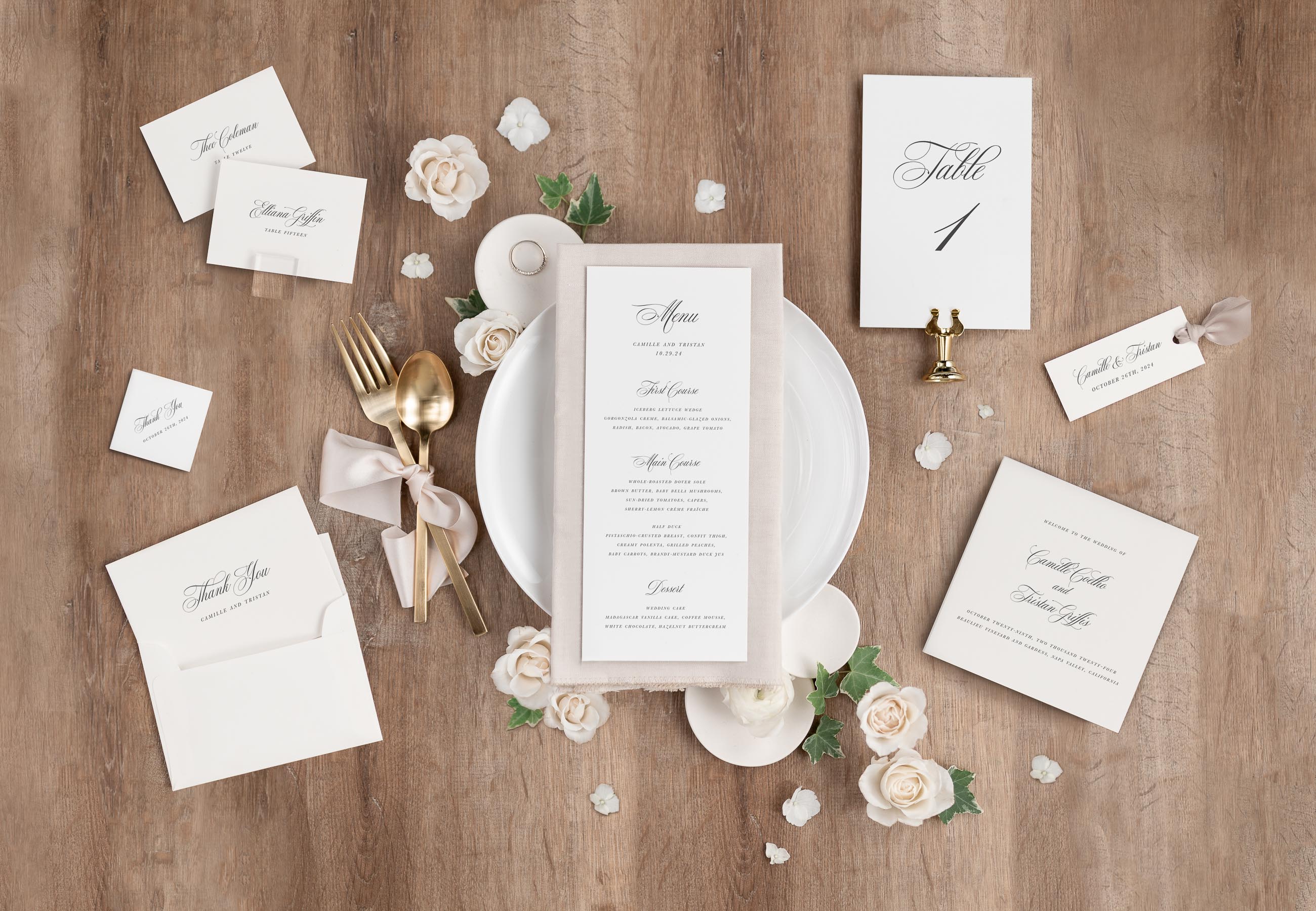 Camille Wedding Signs | Shine Wedding Invitations