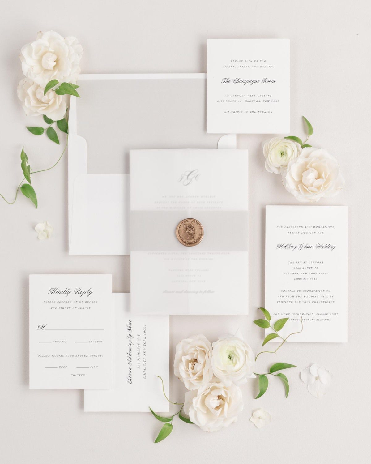 Jennifer Wedding Invitations | Shine Wedding Invitations