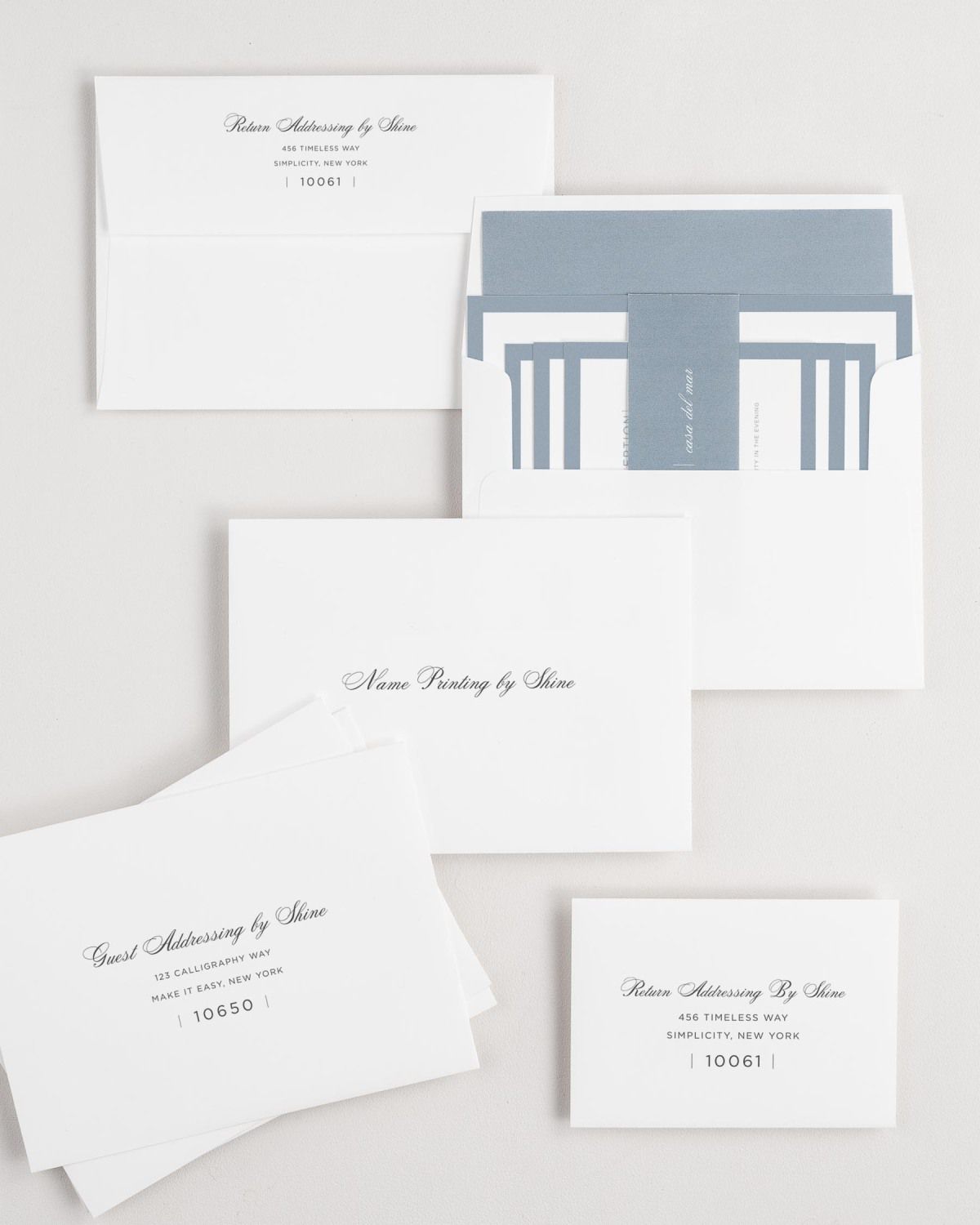 Sophisticated Modern Wedding Invitations | Shine Wedding Invitations